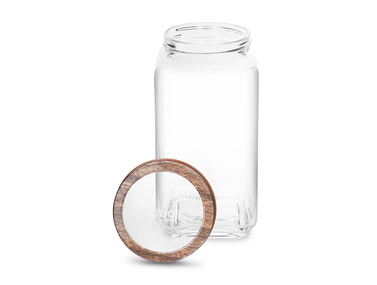 Buy Treo Woody Cube Jar Online at Best Price | Treo by Milton