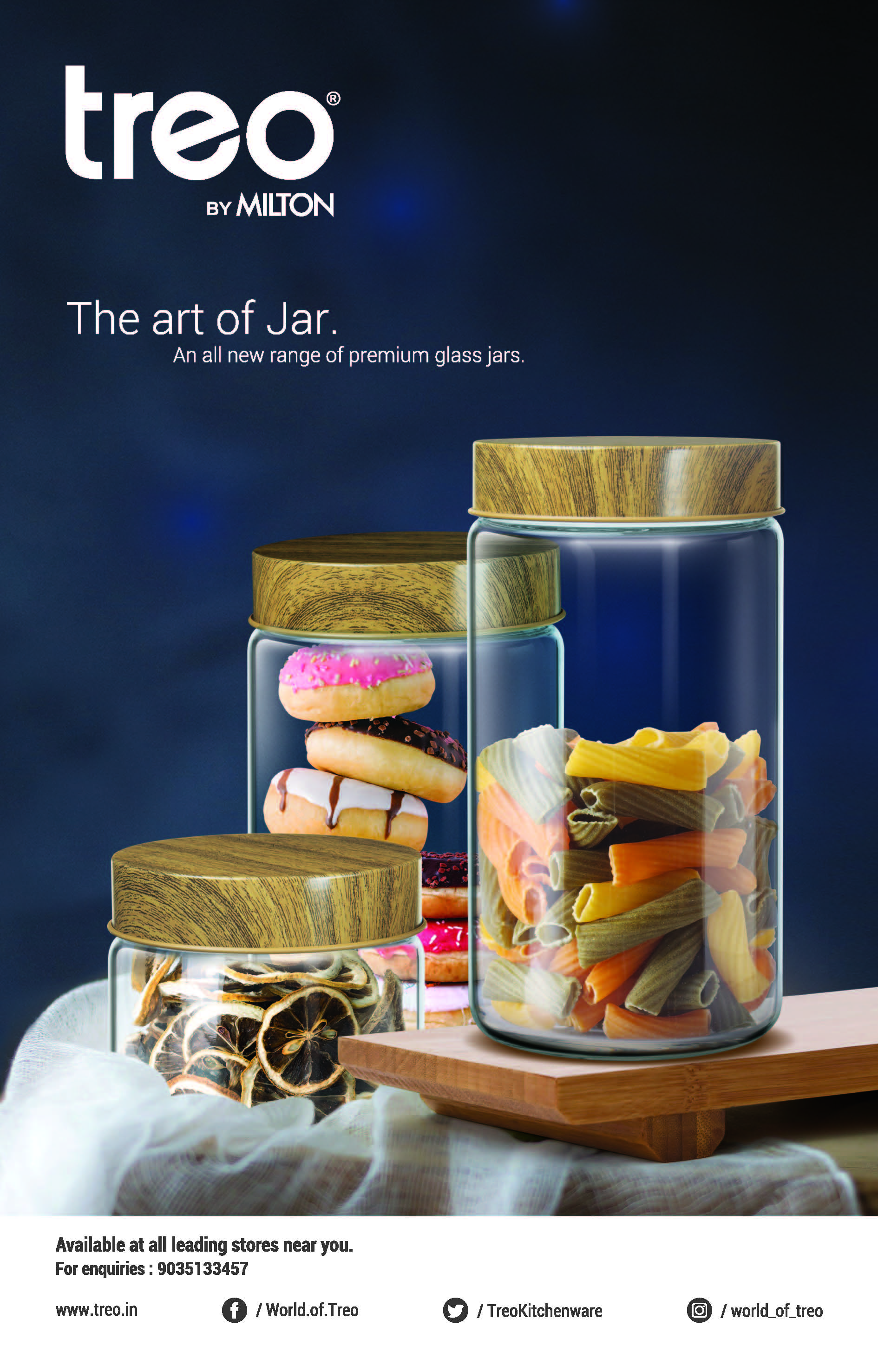 Print Ads | Glassware, Cookware, and Containers | Treo by Milton